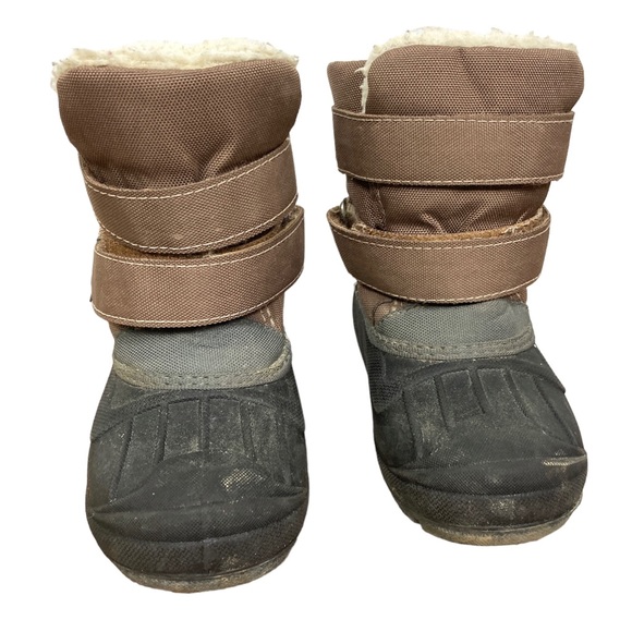 Cat & Jack | Shoes | Cat Jack Brown And Black Winter Boots | Poshmark